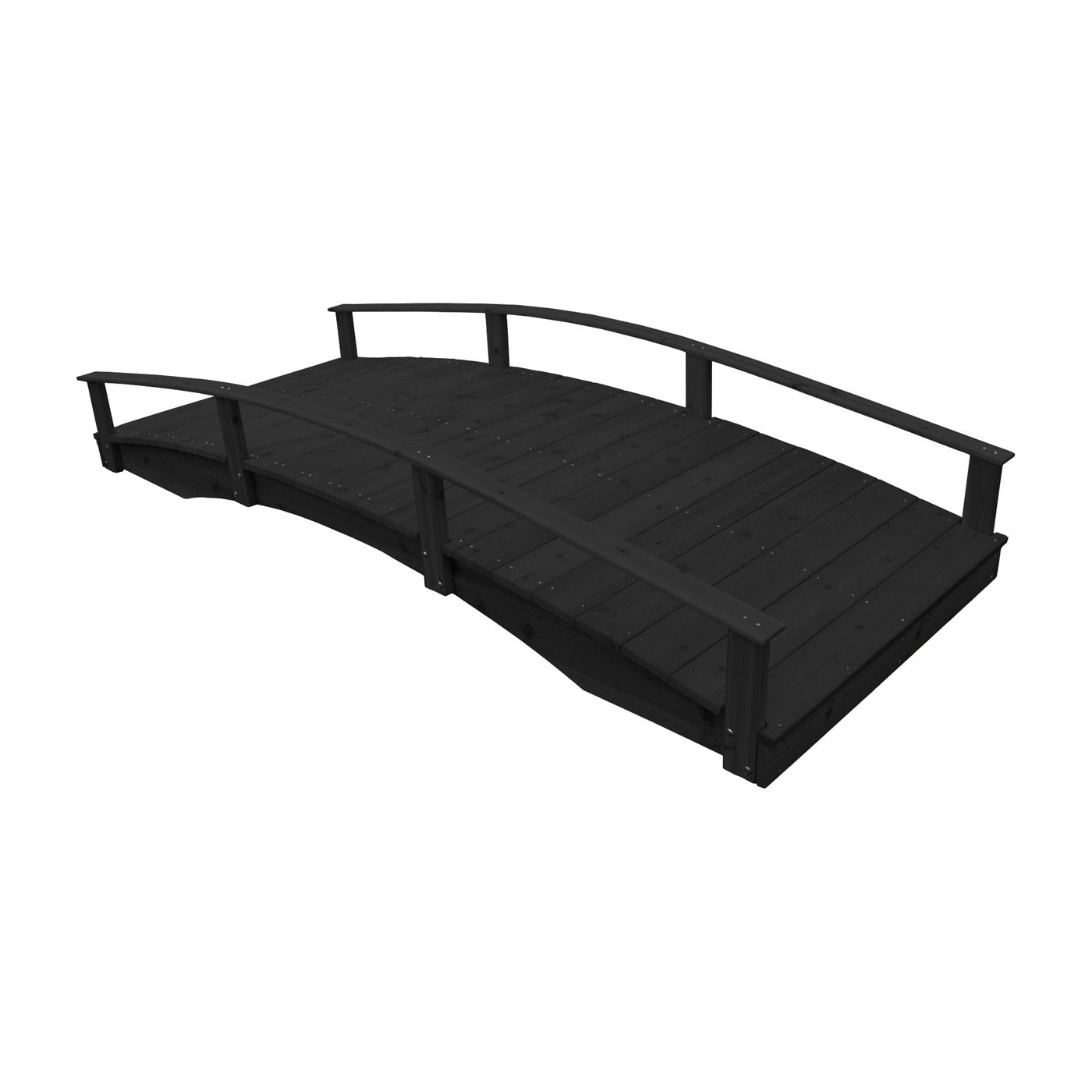 Heritage Lawncraft Cedar 4'W Japanese Garden Bridge – Amish Lane